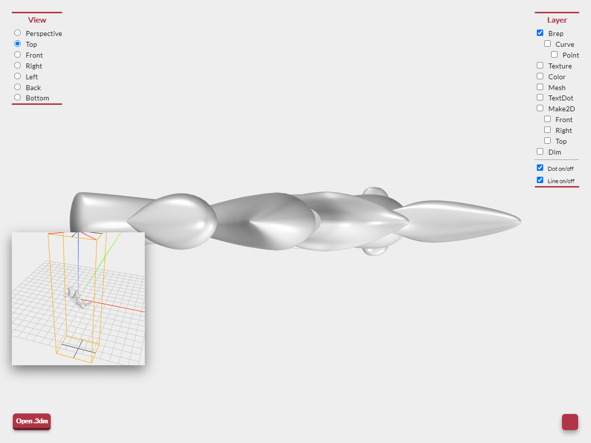 Rhinoceros オンラインビュワー 3dm Viewer を更新 | Blog by MadderCreate
